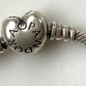 Pandora Moments BARREL Bracelet, Sterling Silver, Family Dangle Charm ...