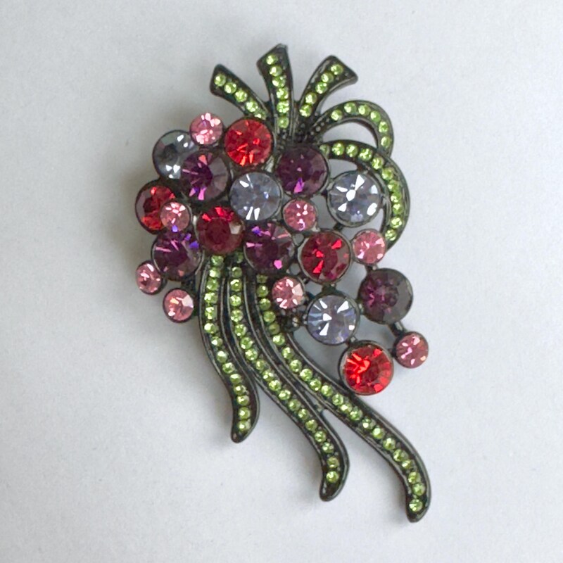 Rhinestone Pins - Etsy
