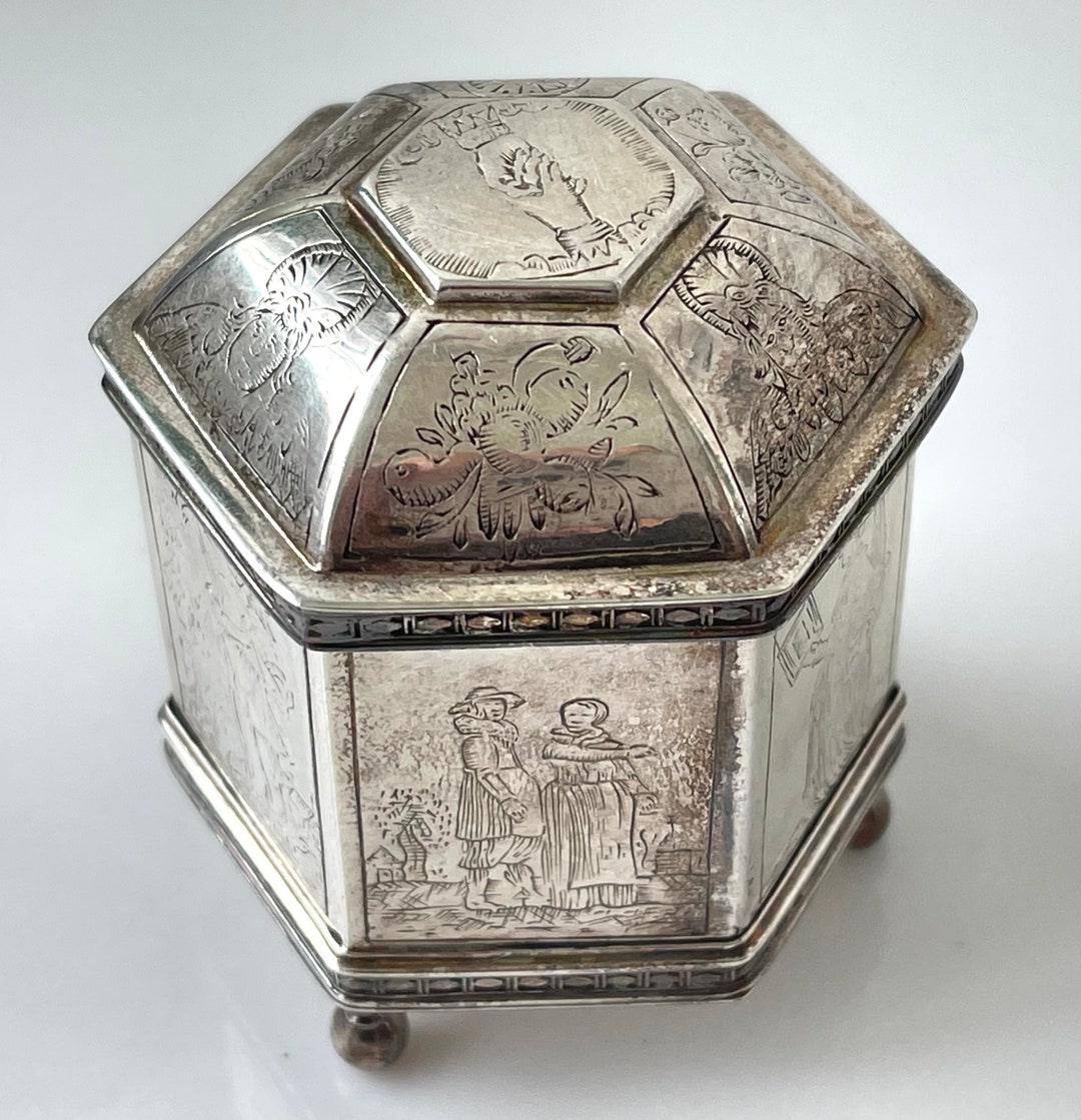 MMA Marriage Box, Knotjes Box, Wedding Trinket Box, Dutch Museum ...