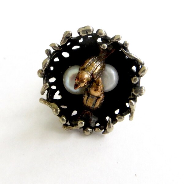 Birds Nest Ring - Etsy