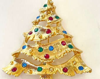 Christmas Tree Pin | Etsy