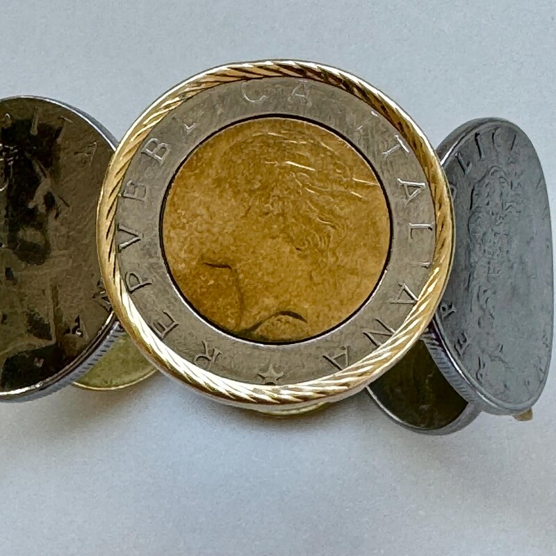 Coin Bracelet - Etsy