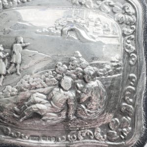 Vintage Keyford Frames Jewelry Box, London, England, Sterling Lid ...