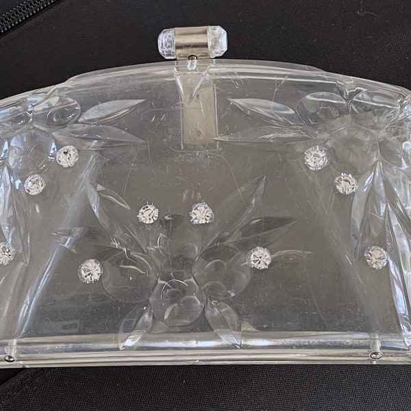 Lucite Clutch - Etsy