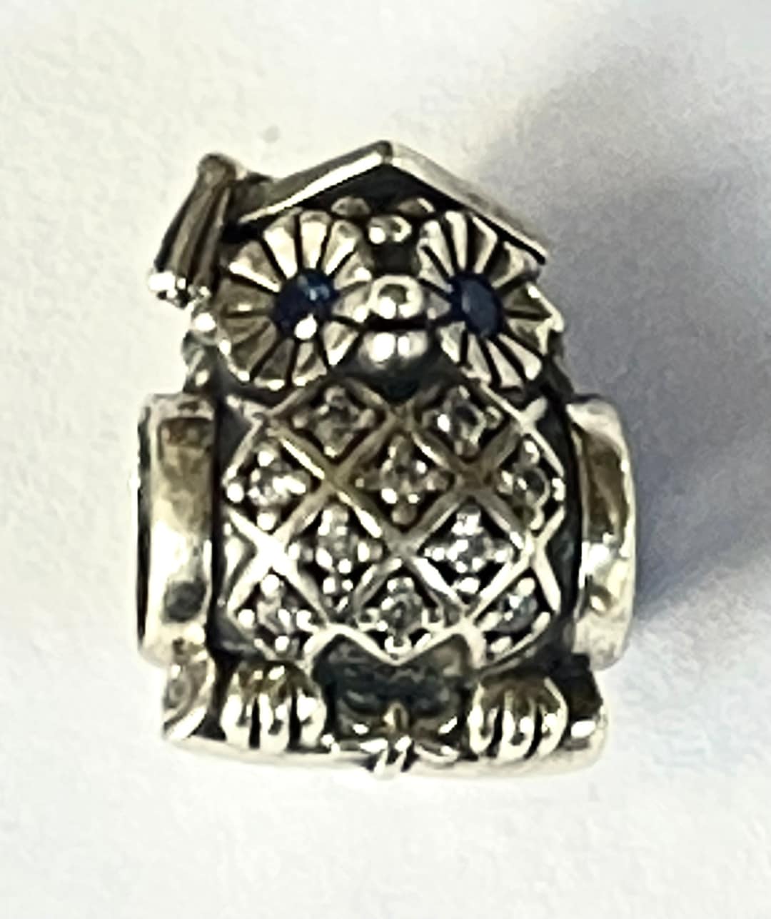 Pandora Graduation Owl Charm, Slide Charm for Pandora Bracelet ...