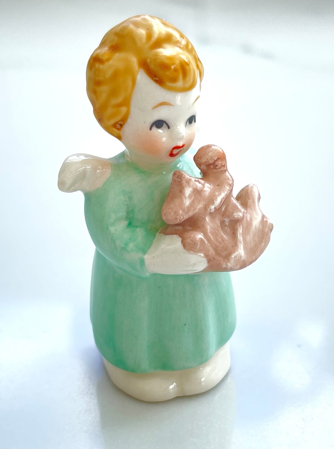 Goebel Angel Figurine, Angel With Toy Horse, Vintage Hummel Figurine ...