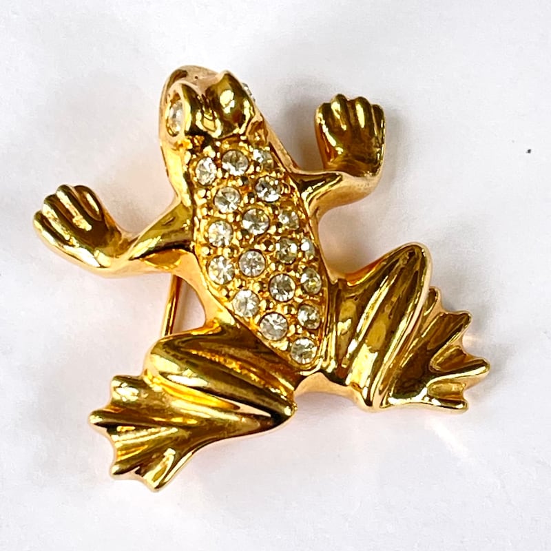 Frog Brooch - Etsy