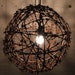 Barbed Wire Ball Light Fittings / Lamp Shades With Shadow Effect. Made ...
