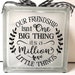 Glass Block, Lighted Glass Block, Friendship, Gift for Best Friend ...