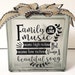 Lighted Glass Block, Glass Block, Family Saying, Inspirational Gift - Etsy