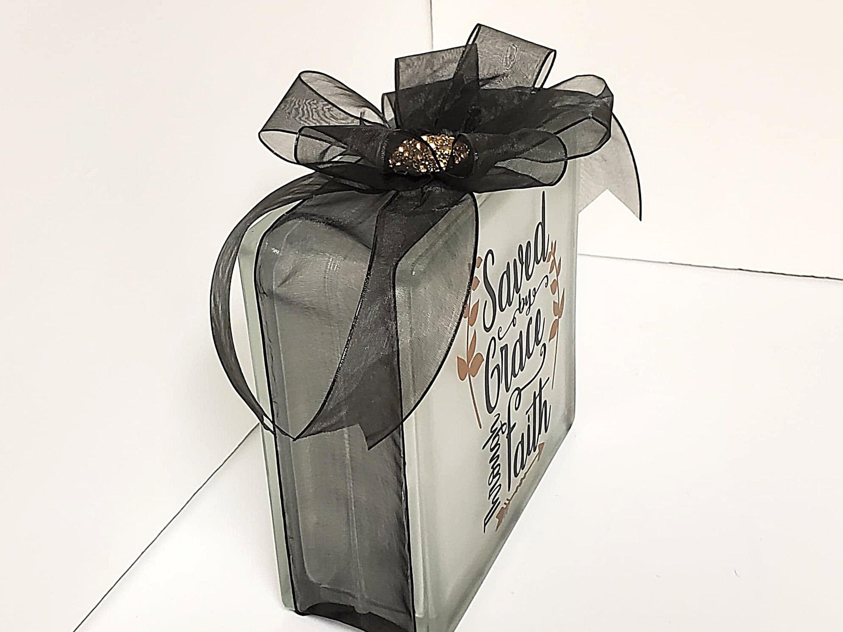 Lighted Glass Block, Glass Block, Inspirational Gift, Religious Gift - Etsy