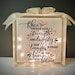 Glass Block, Lighted Glass Block, Glass Décor, Inspirational Saying ...