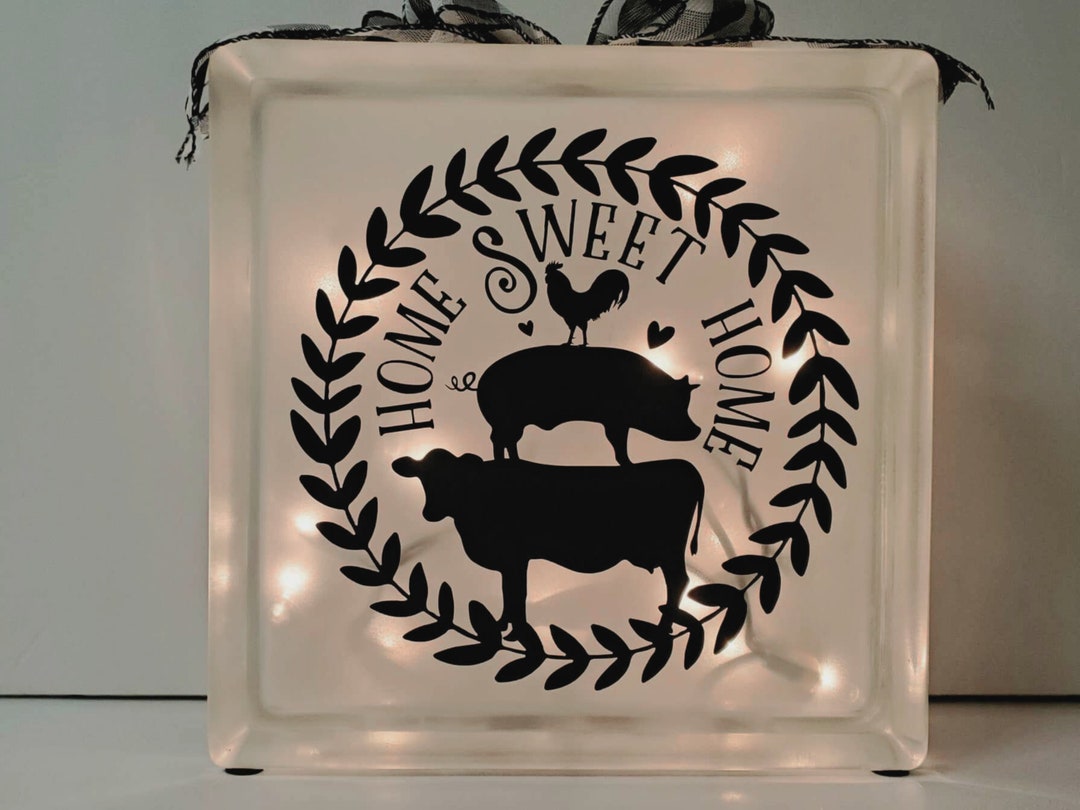 Glass Block, Glass Block Lights, Block Lights, Light Glass Block, Home ...