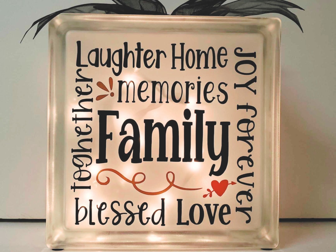 Glass Block, Light Glass Block, Glass Block Lights, Glass Block Décor ...