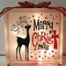 Lighted Glass Block, Glass Block, Lighted Glass Cube, Christmas Gift ...
