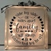 Glass Block, Lighted Glass Block, Family Saying, Glass Cube, Family ...