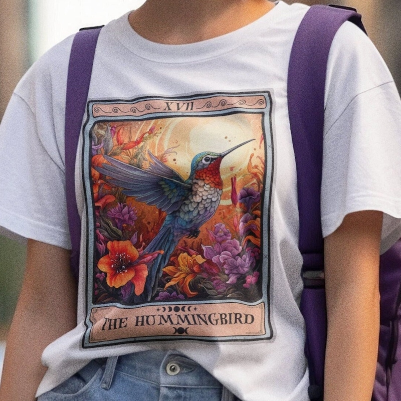 Hummingbird Card - Etsy