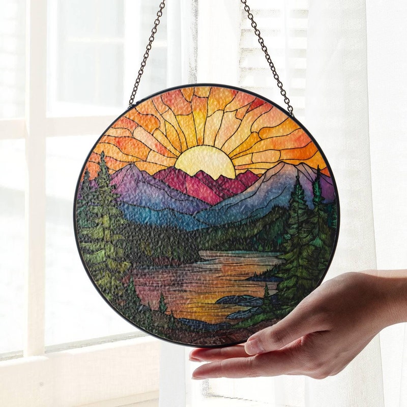 Stained Glass Suncatchers - Etsy