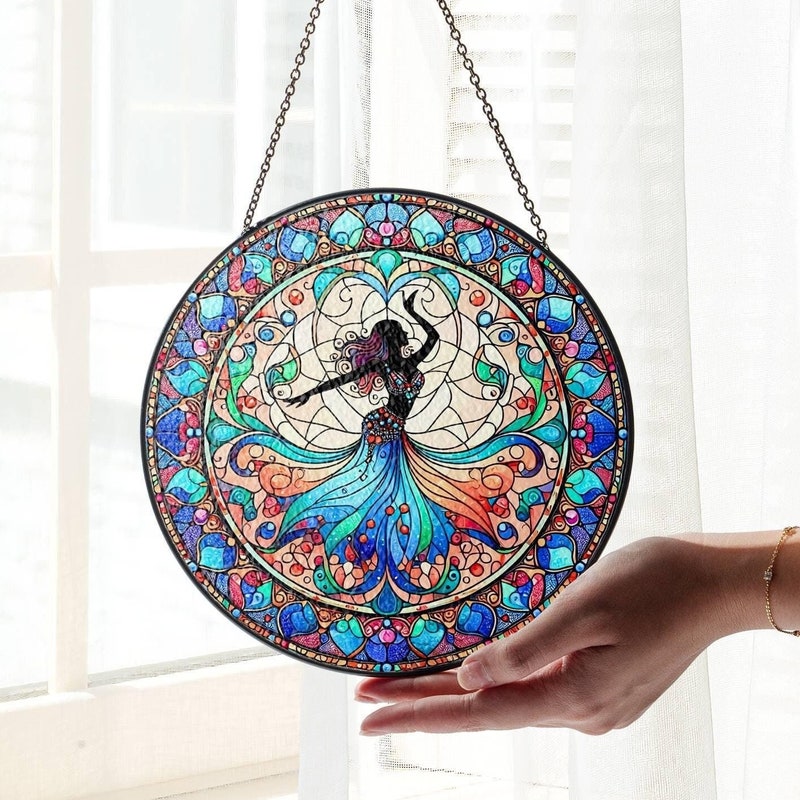 Tempered Glass Dancer - Etsy