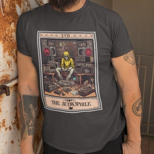 Audiophile Shirt, the Audiophile Tarot Card Shirt, Audio Shirt ...