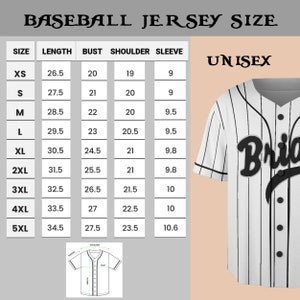 Bride and Bridesmaid Matching Baseball Jersey, Bachelorette Party ...