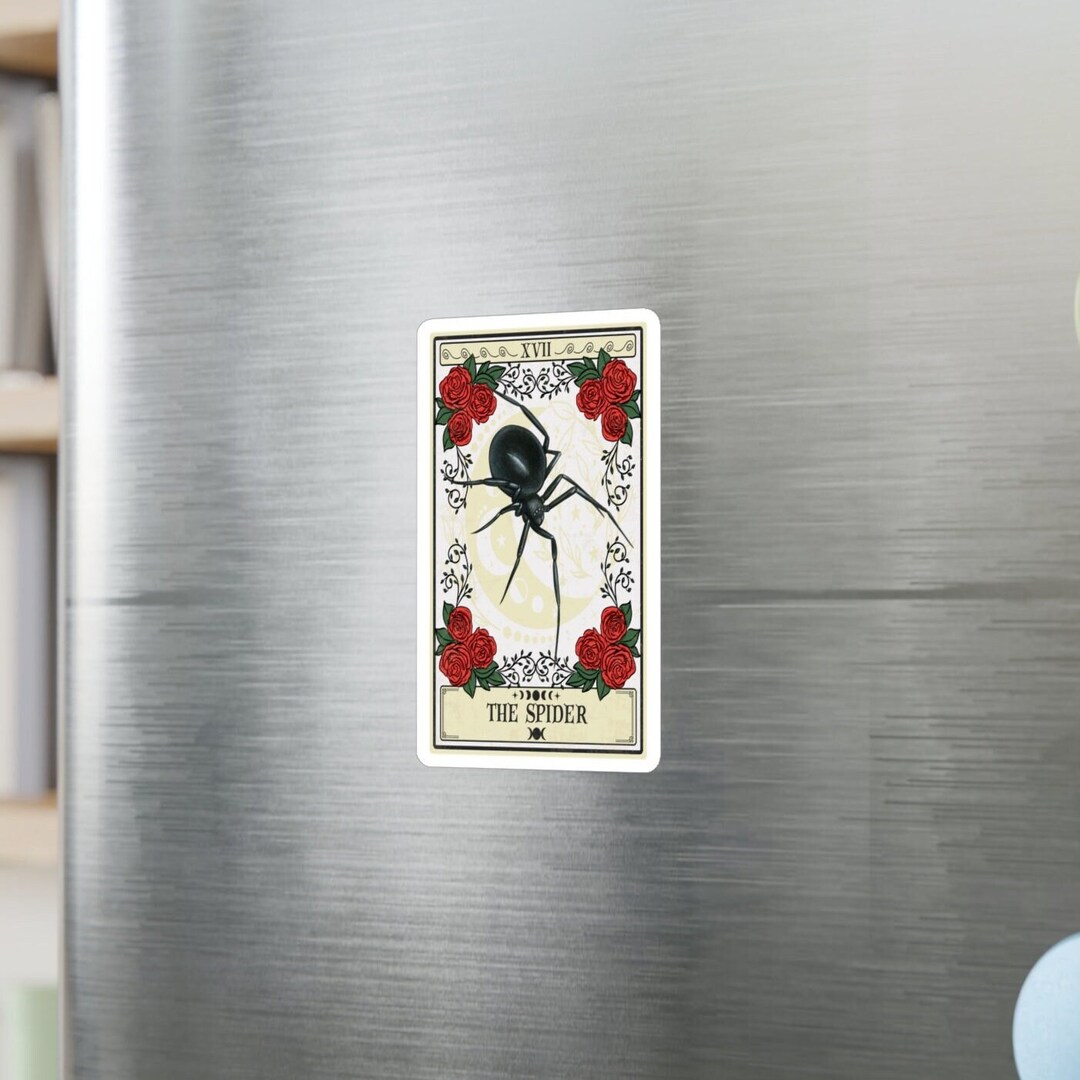 Spider Spirit Animal Tarot Card Sticker, Spider Spirit Animal 3" X 4 ...