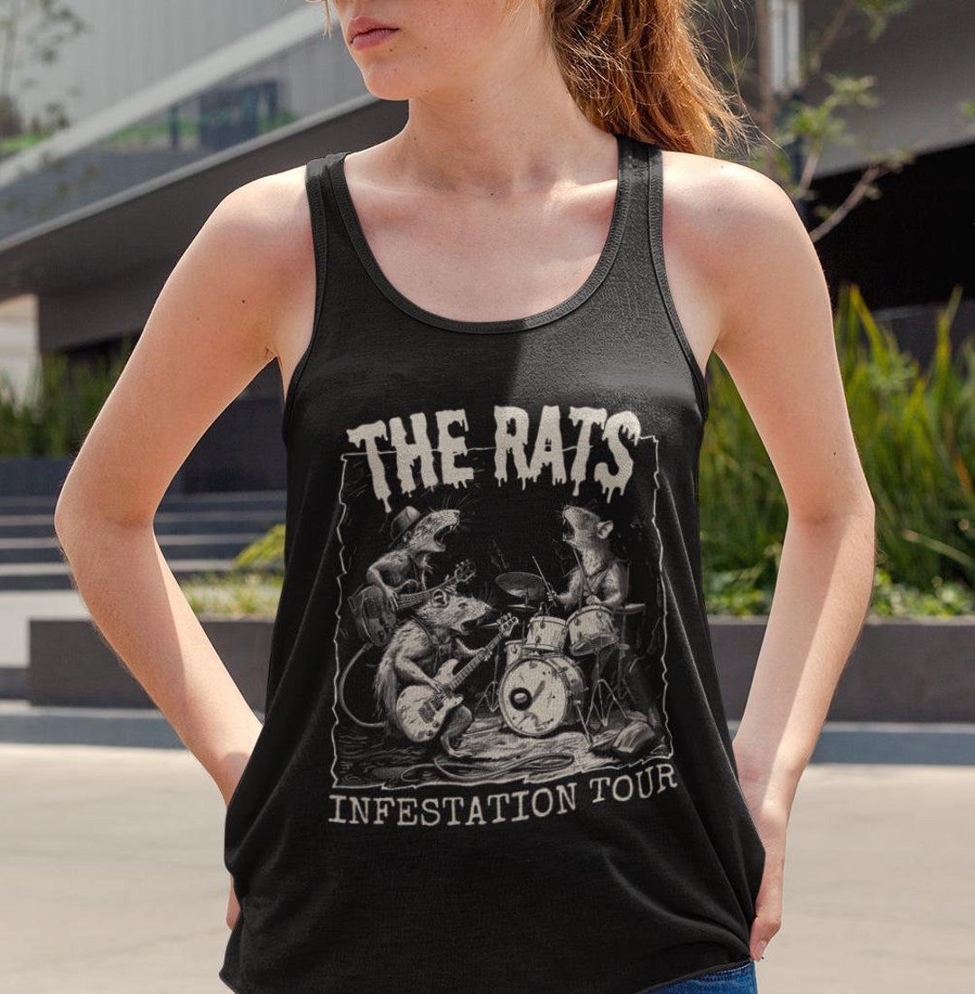 The Rats Infestation Tour Tank Top, Rat Shirt Rat Lover T-shirt Rat ...