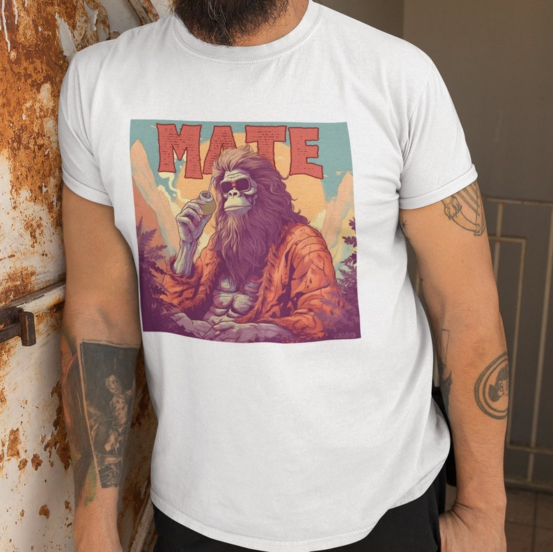 Bigfoot Yerba Mate Shirt, Bigfoot Mate Plant Shirts Yerba Mate Tea ...