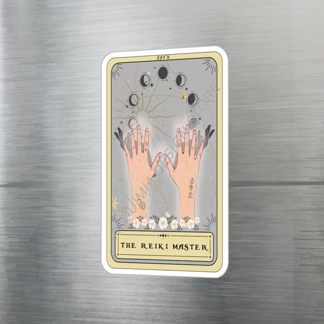 Reiki Stickers, the Reiki Master Tarot Card Sticker, Reiki Sticker ...