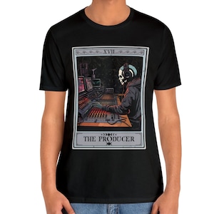 Music Producer Tshirt, the Producer Tarot Card Shirt, Music Recording ...