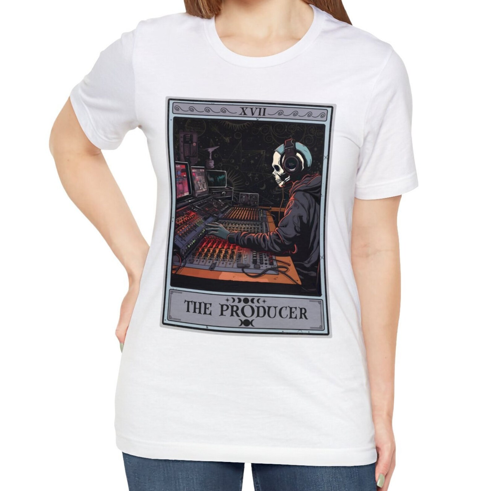 Music Producer Tshirt, the Producer Tarot Card Shirt, Music Recording ...