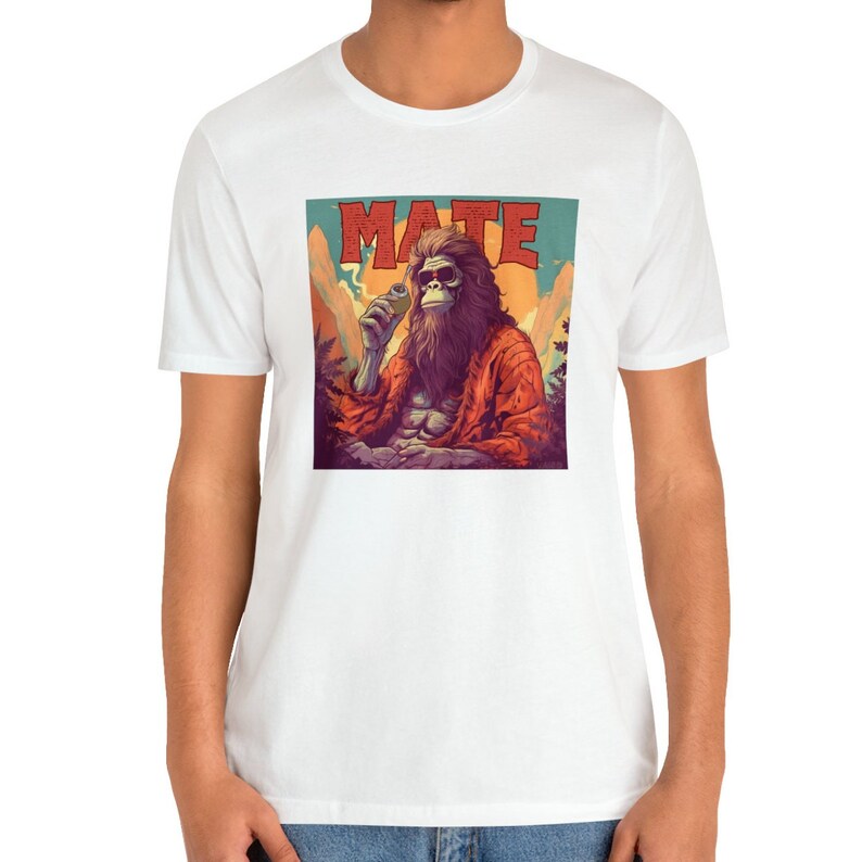 Bigfoot Yerba Mate Shirt Bigfoot Mate Plant Shirts Yerba Mate - Etsy