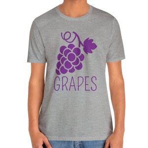 Grape Shirt, Fruit Tshirt, Grapes Lover Gifts Gardening Gift Fruit ...