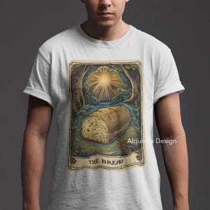 The Bread Tarot Card Shirt, Bread Shirt, Sourdough T-shirt Baking Shirt ...