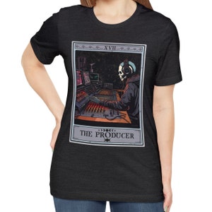 Music Producer Tshirt, the Producer Tarot Card Shirt, Music Recording ...