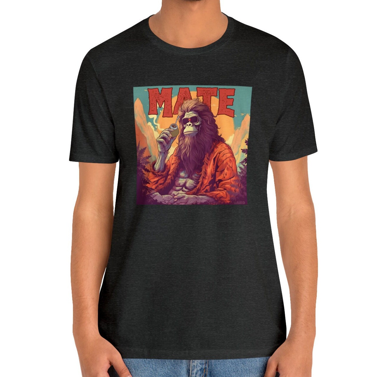 Bigfoot Yerba Mate Shirt, Bigfoot Mate Plant Shirts Yerba Mate Tea ...