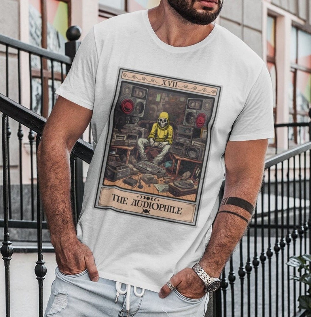 Audiophile Shirt, the Audiophile Tarot Card Shirt, Audio Shirt ...