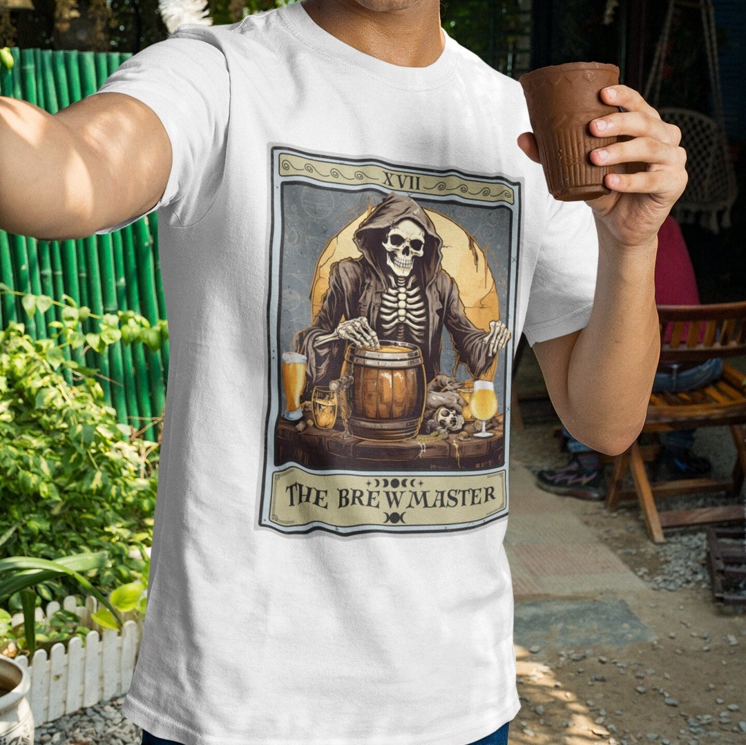The Brewmaster Tarot Card Shirt Homebrewer Shirt Beer Lover Ts Craft