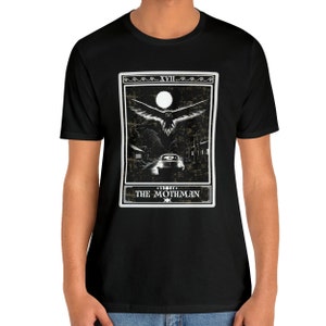 Mothman Shirt, Mothman Tarot Card Shirt, Cryptid Tshirt Cryptozoology ...