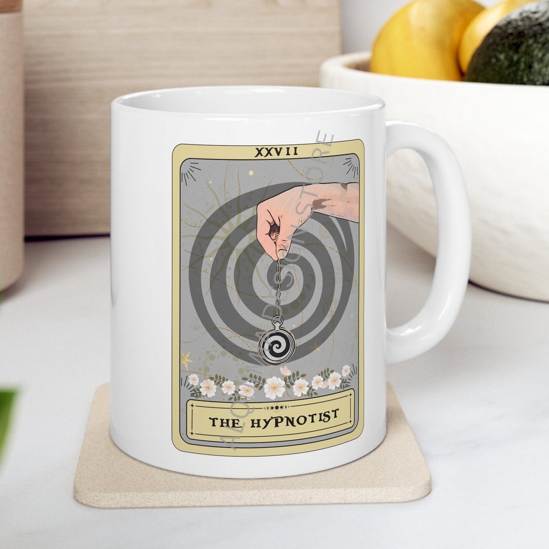 Hypnotherapist Mug, the Hypnotist Tarot Card Mug, Hypnotherapy Coffee ...