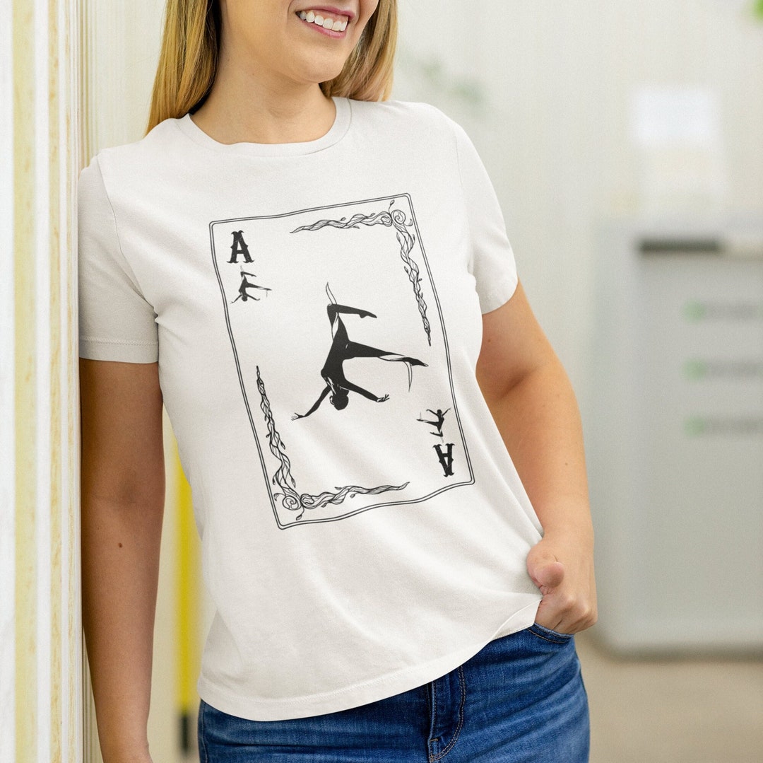 Ace of Aerial Dance T-shirt: Aerialist Silks Design - Etsy