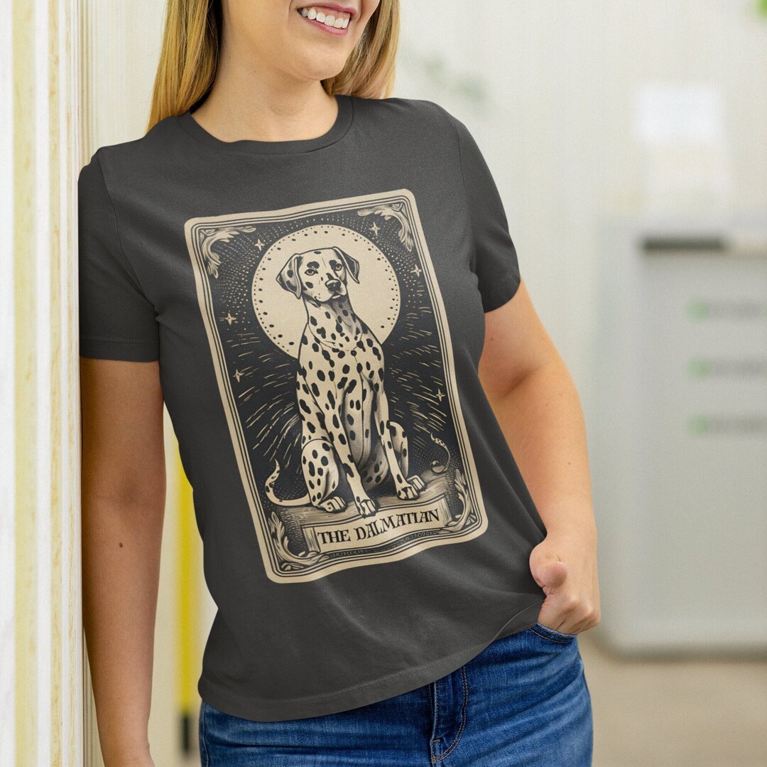 Dalmatian Shirt, the Dalmatian Tarot Card Shirt, Dalmation Owner Gift ...