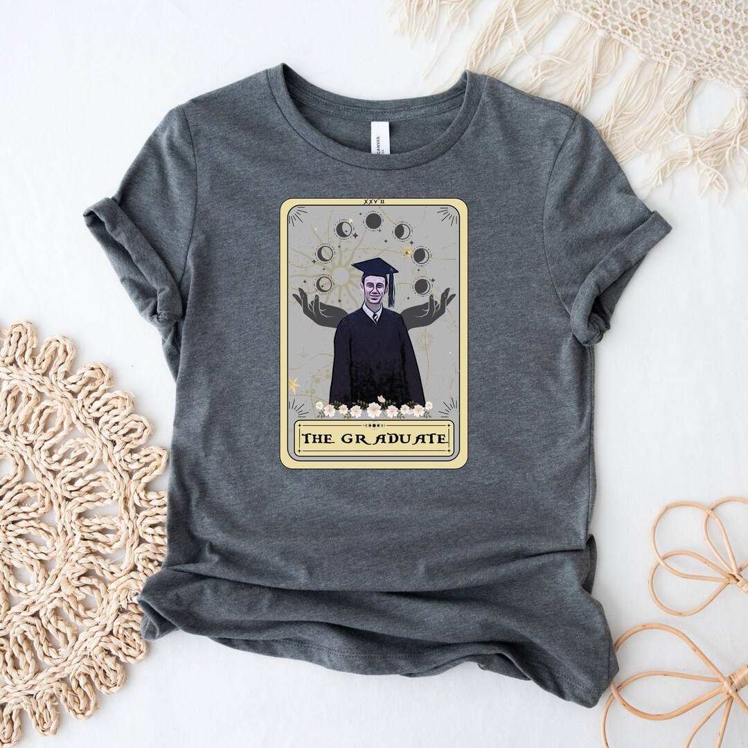 The Graduate Tarot Card Shirt, Graduation Shirt, Gift for Graduation ...