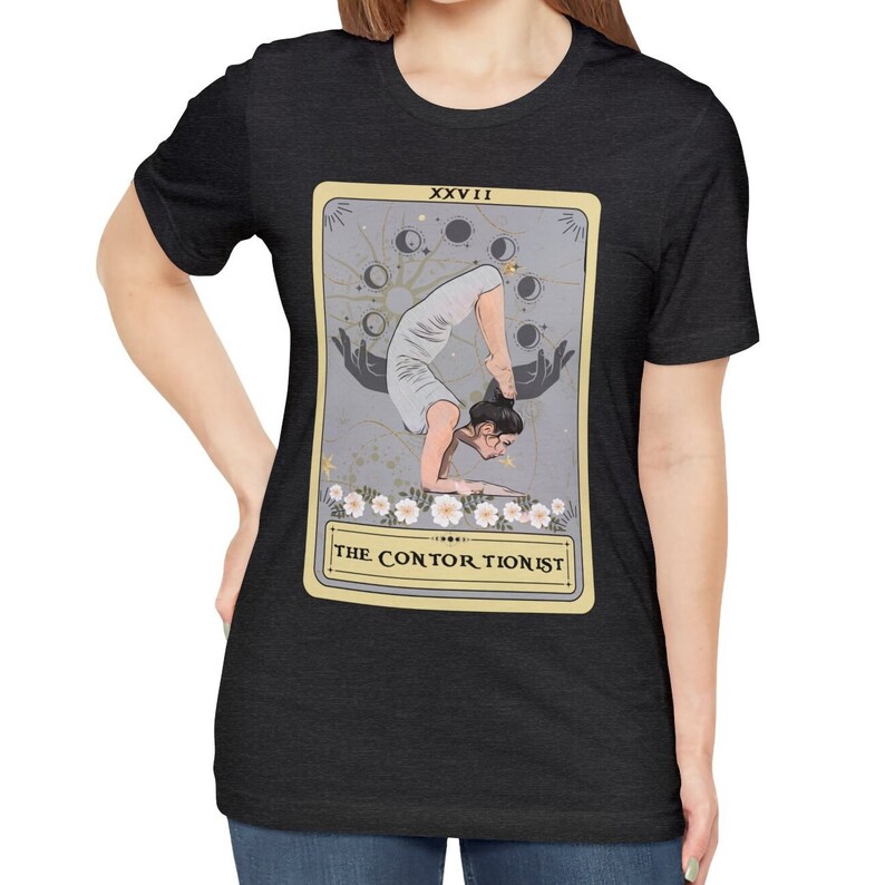 The Contortionist Tarot Card Shirt, Contortionist T-shirt Circus Shirt ...