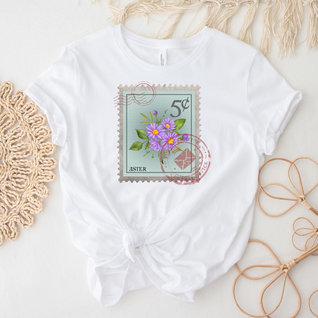 September Birth Month Flower Shirt, Aster September Birth Month Flower ...