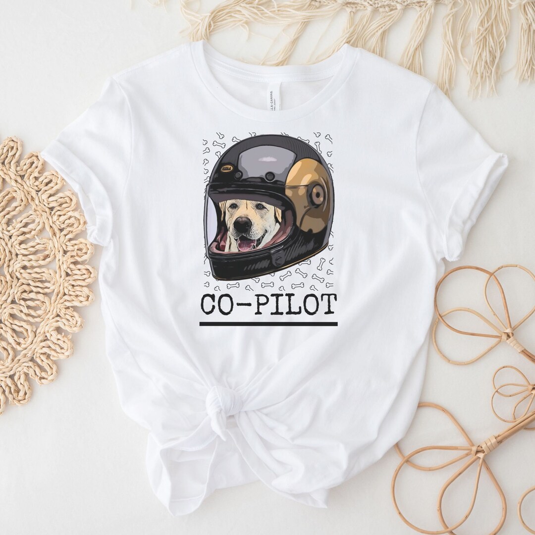 Labrador Shirt "dog is My Co-pilot" Shirt Labrador Retriever Shirt Dog ...