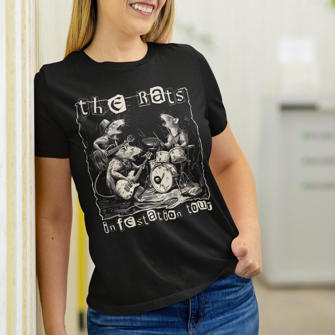 The Rats Infestation Tour Shirt, Rat Shirt Rat Lover T-shirt Rats Gift ...