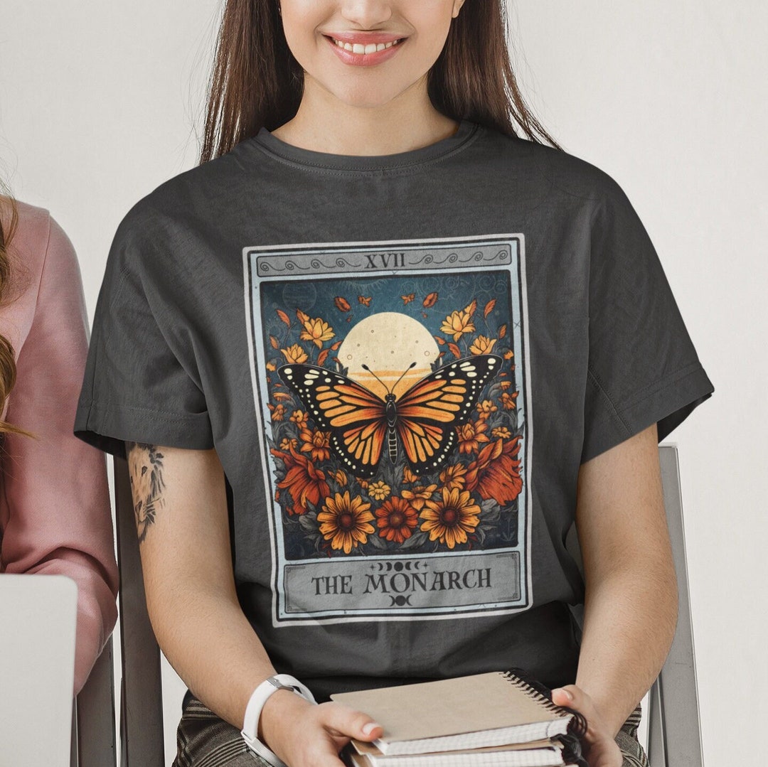 Monarch Shirt, the Monarch Tarot Card Shirt, Monarch Butterfly Shirt ...