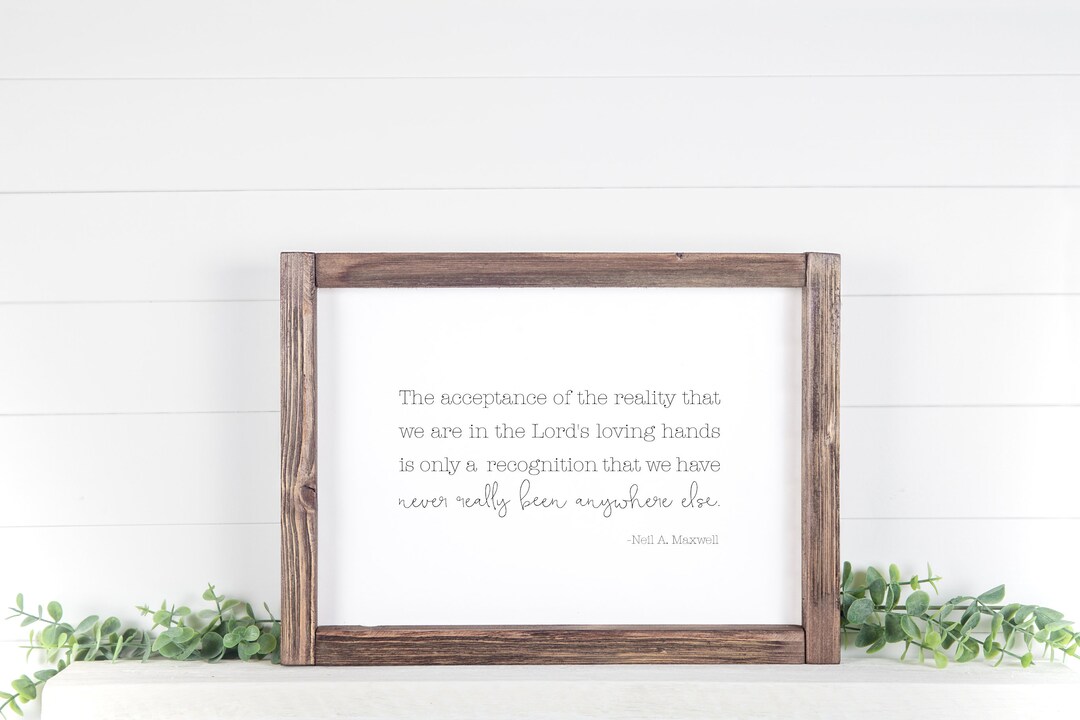 Neil A Maxwell Quote Print: LDS Black and White (digital Download) - Etsy
