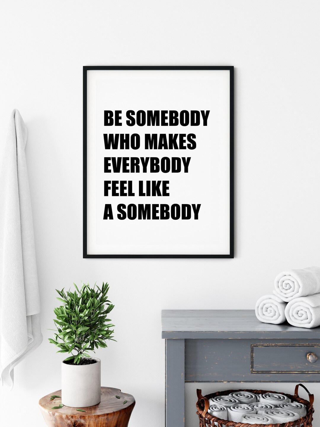 Be Somebody Quote Print, Classroom Decor, Inspirational Wall Art - Etsy